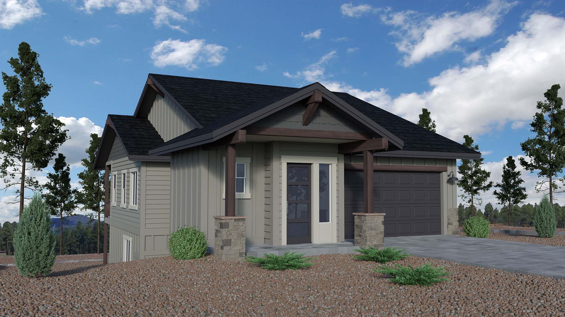 Plan 2385 at Canyon Del Rio – The Point In Flagstaff, AZ