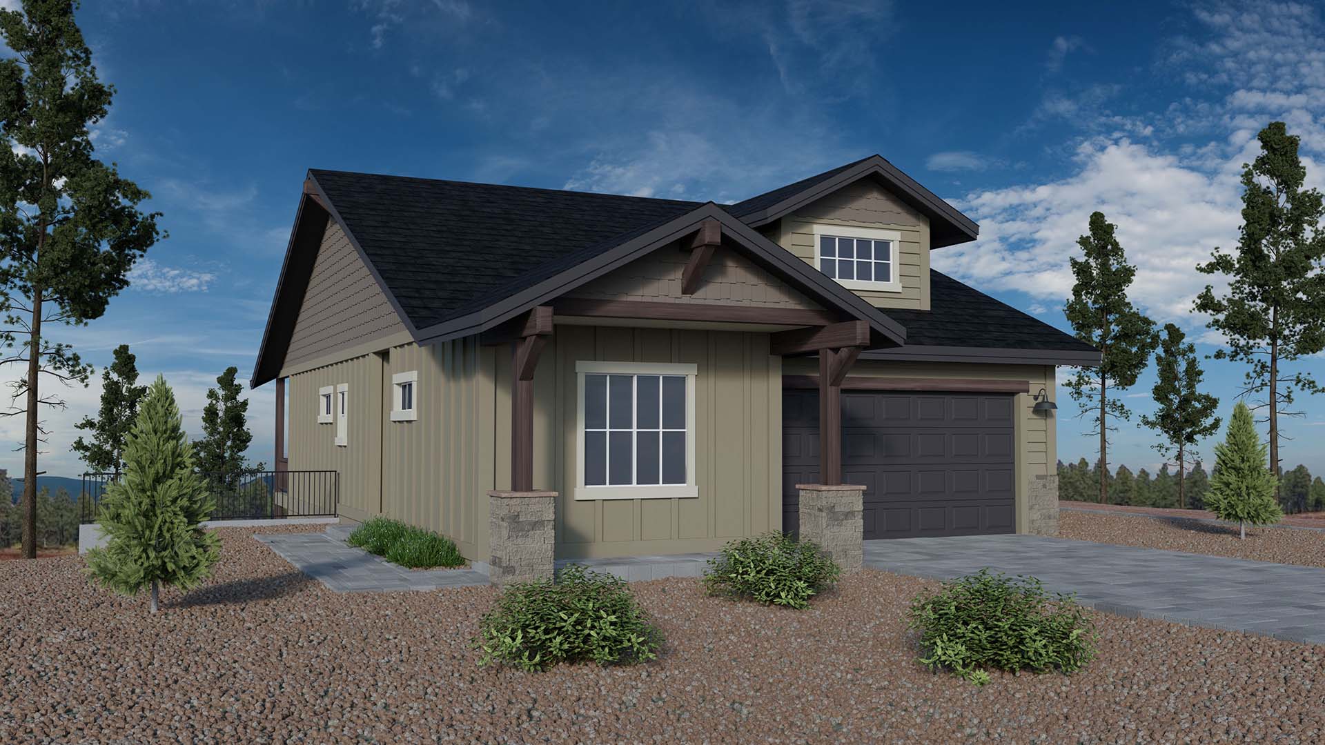 Plan 2469 at Canyon Del Rio – The Point In Flagstaff, AZ