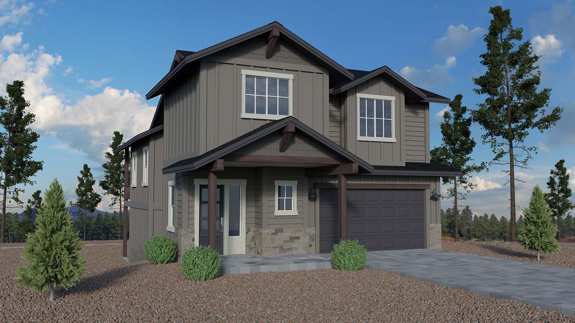 Plan 2474 at Canyon Del Rio – The Point In Flagstaff, AZ